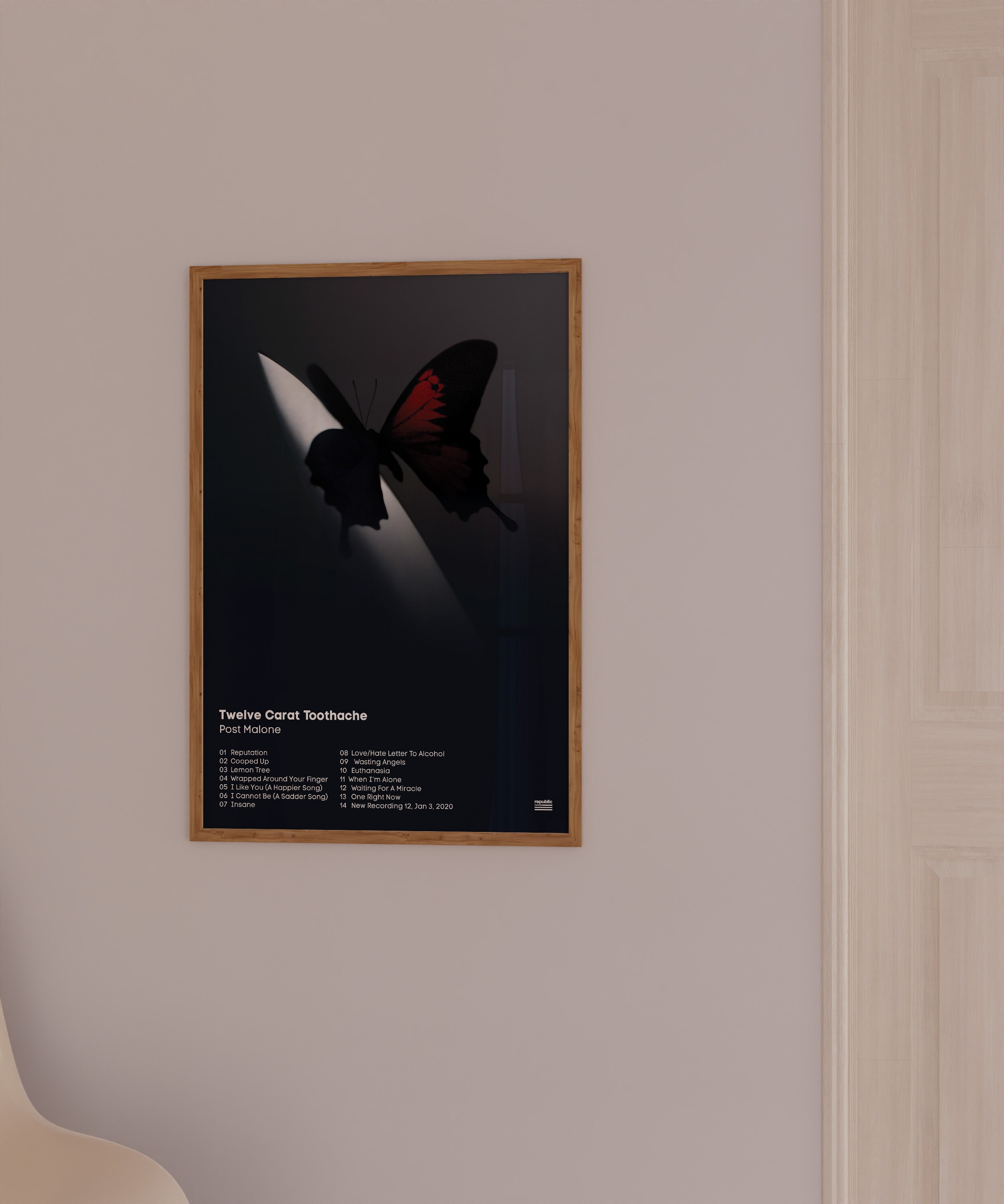Post Malone 'Twelve Carat Toothache' Poster | Stoney Poster | Album ...