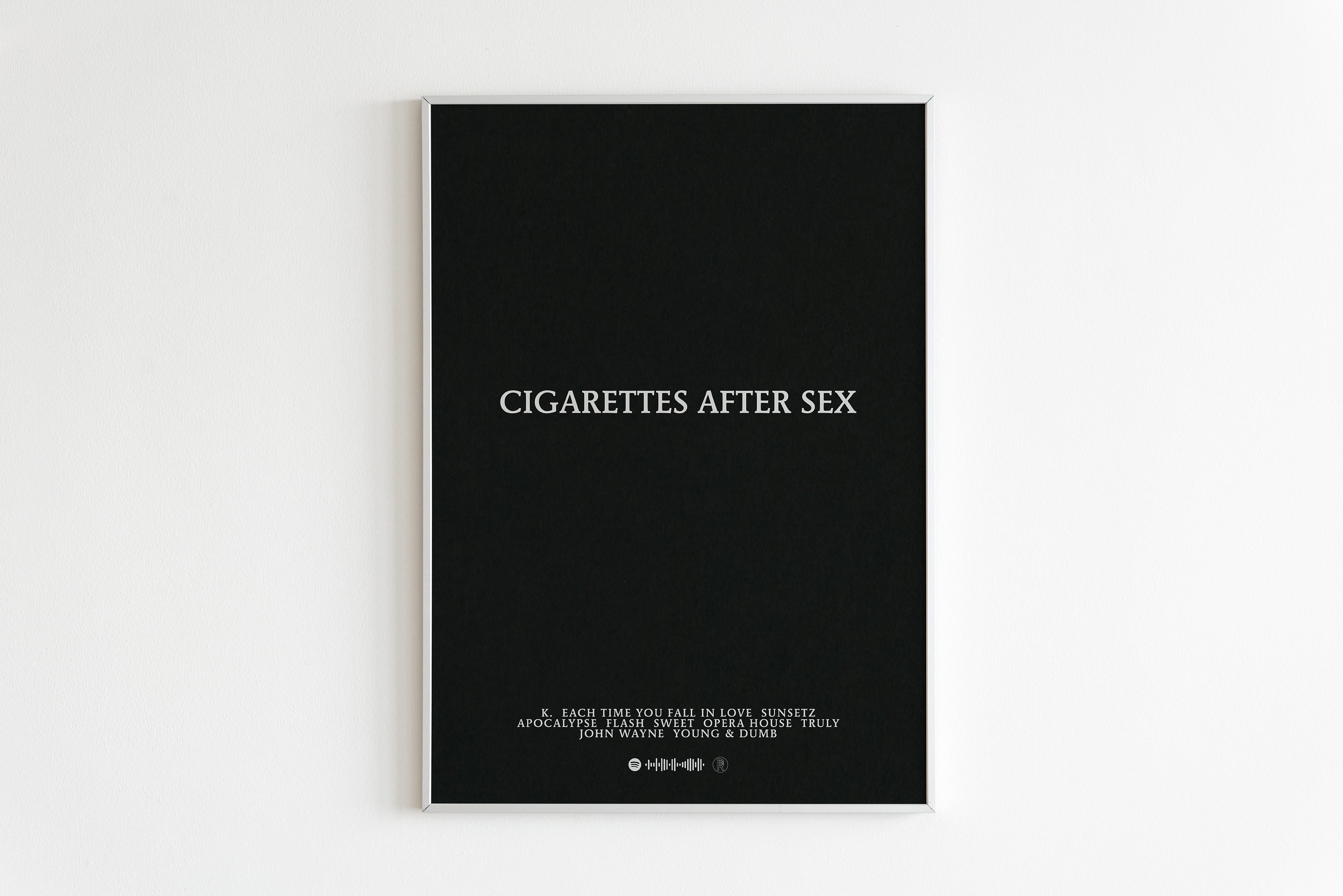 Cigarettes After sx Poster | Cry Poster, I Wall Poster | Album Cover ...