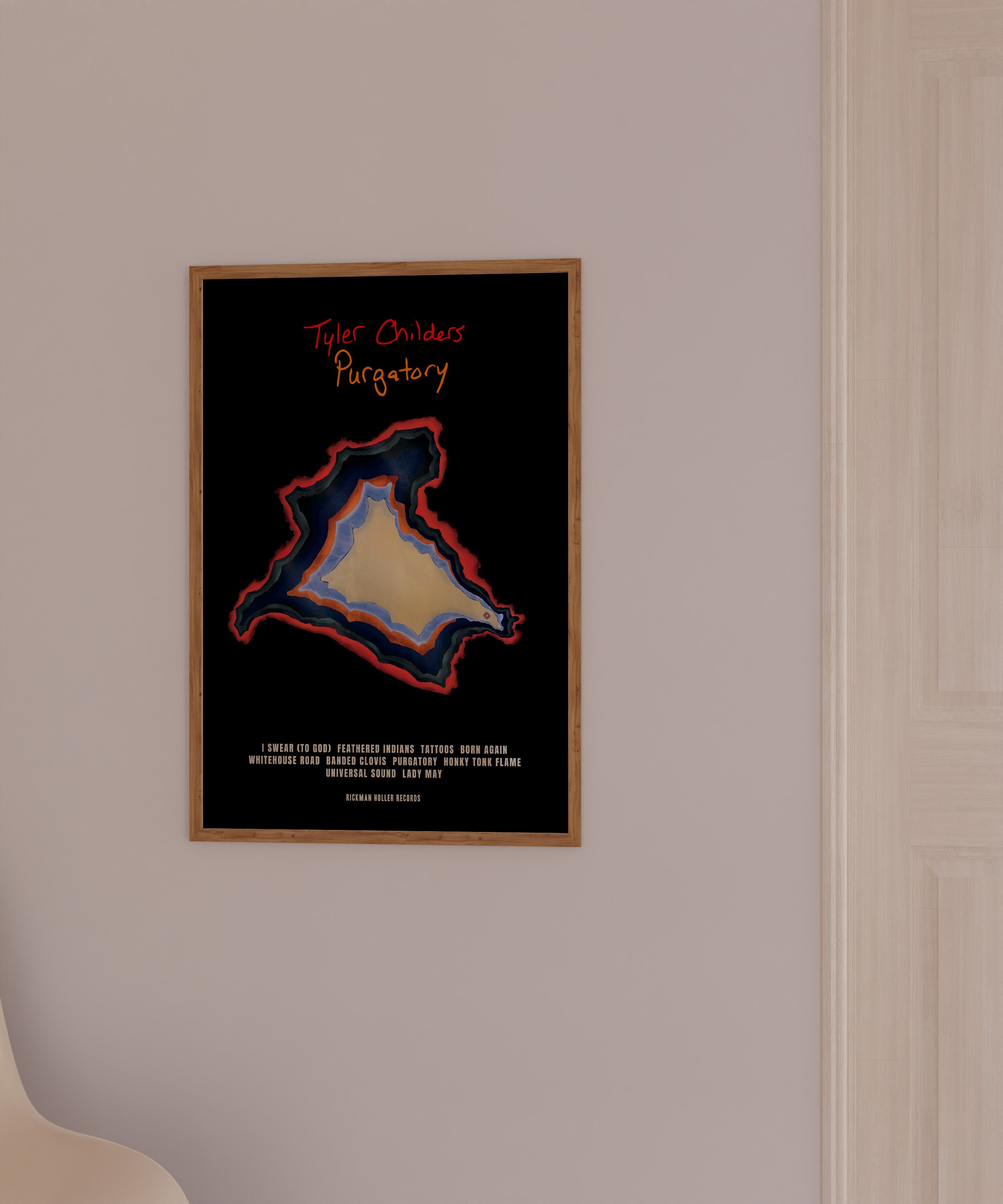 Tyler Childers 'purgatory' Poster Country Squire - Etsy