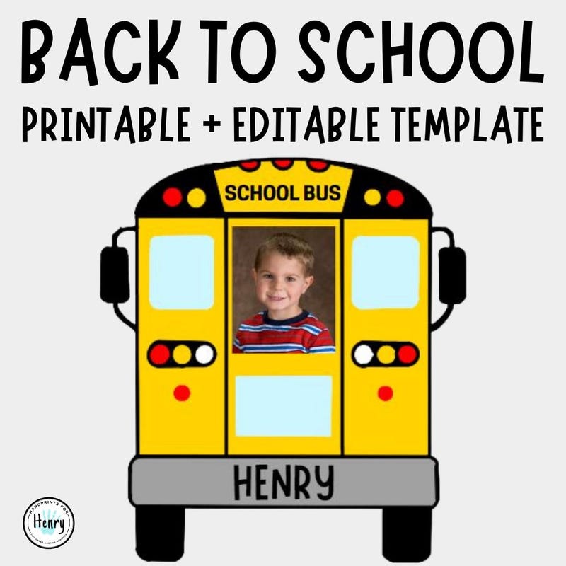 School Bus Bulletin Board - Etsy