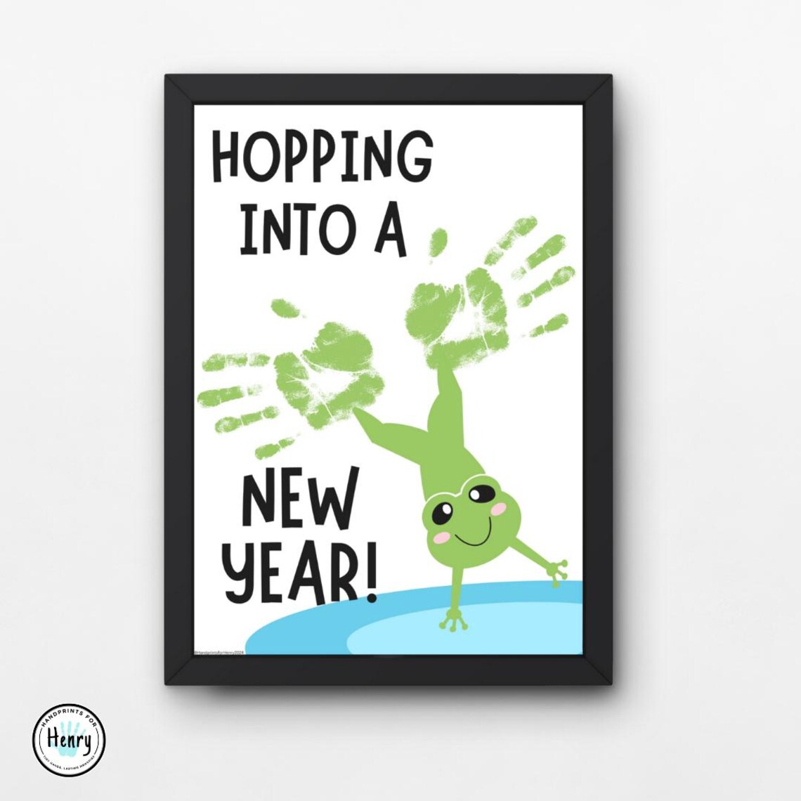 DIY Frog Toad Back to School Handprint Art Craft, Hopping First Day ...