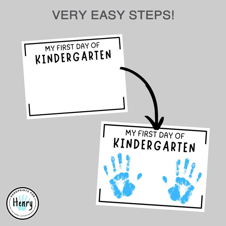 Kinder Back to School Handprint Craft Ideas and Activities for Toddlers ...