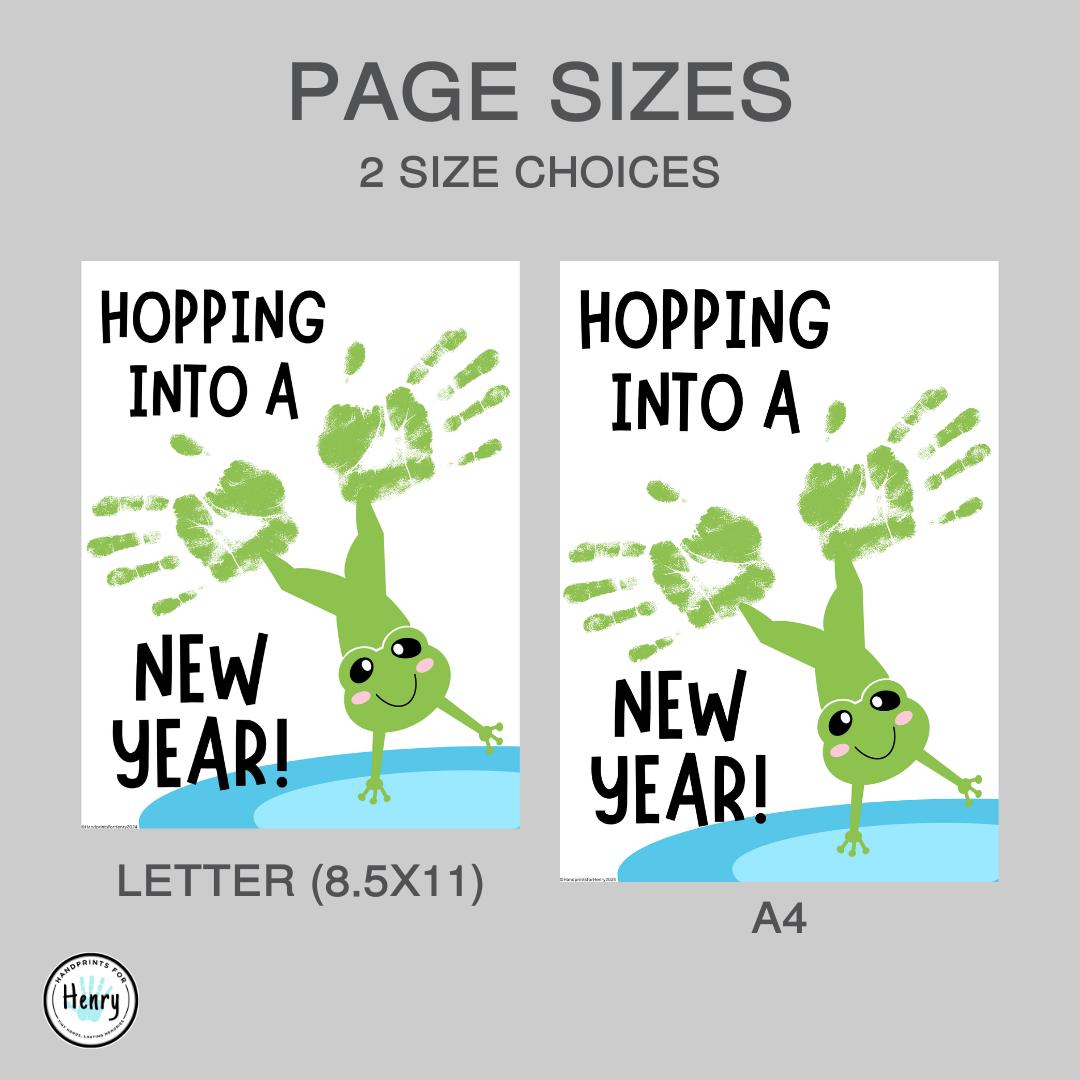 DIY Frog Toad Back to School Handprint Art Craft, Hopping First Day ...