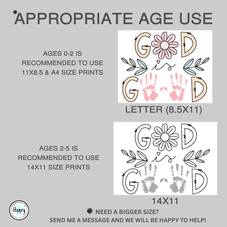 God is Good Handprint Bible School Craft Activity for Toddlers, Sunday ...