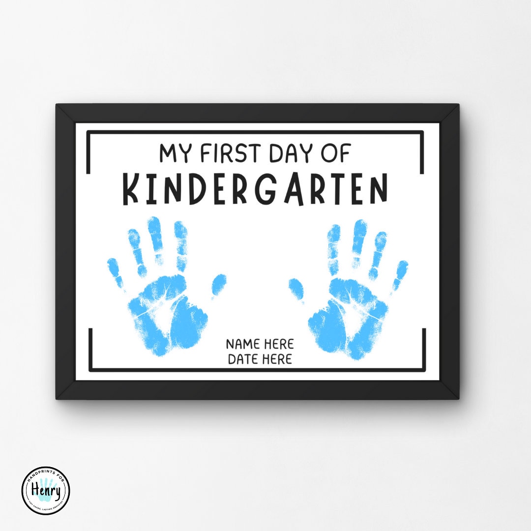 Kinder Back to School Handprint Craft Ideas and Activities for Toddlers ...