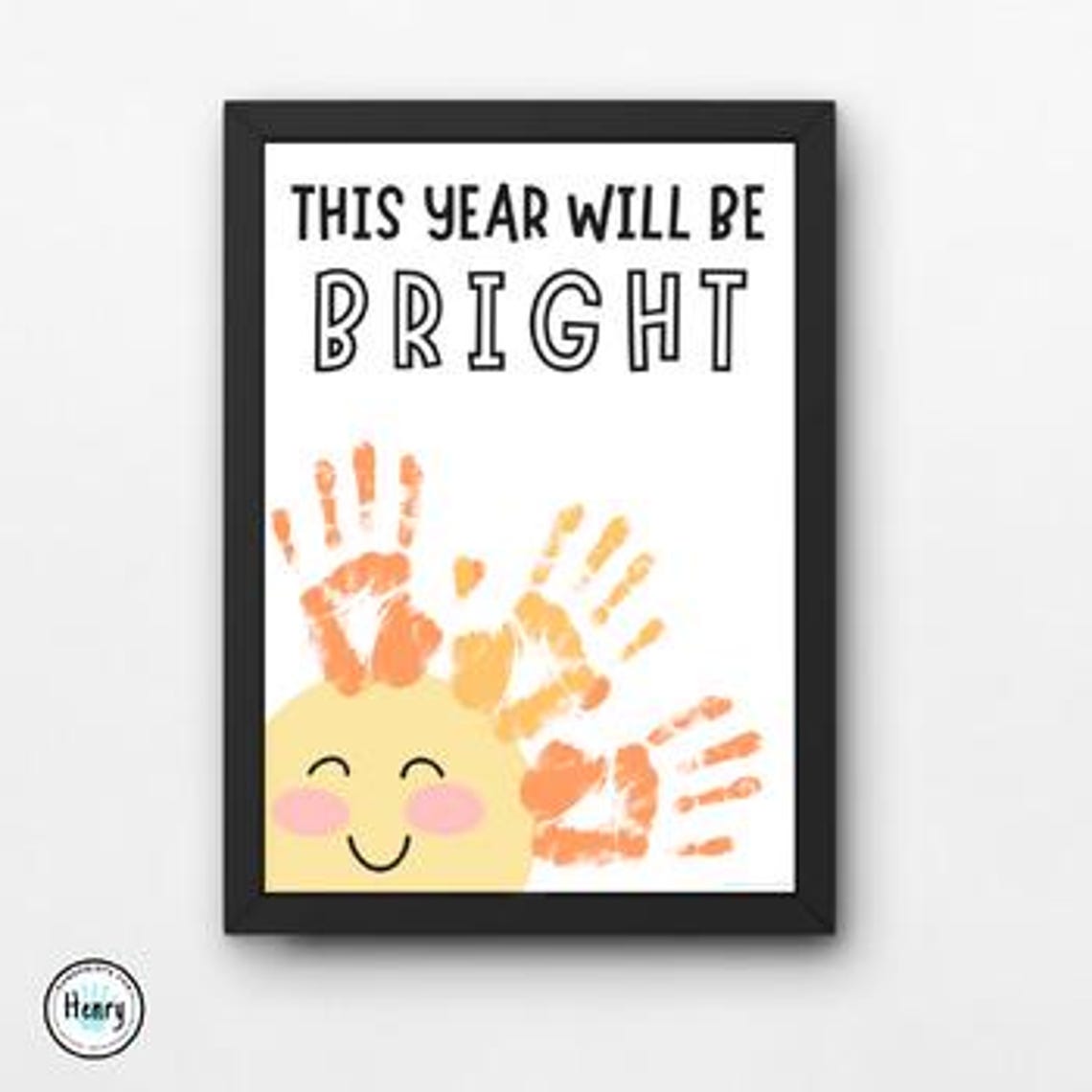 DIY Sun Back to School Handprint Art Craft, Sunshine Bright First Day ...