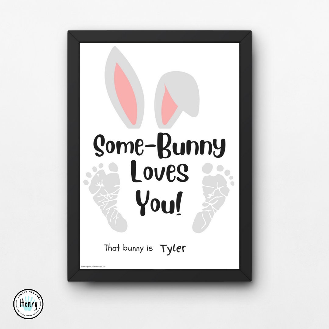 Bunny Tail Handprint Easter Craft, Spring Art Activities for Toddlers ...