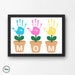 Mother's Day Bee Handprint Craft, Beautiful Spring Art Activity ...