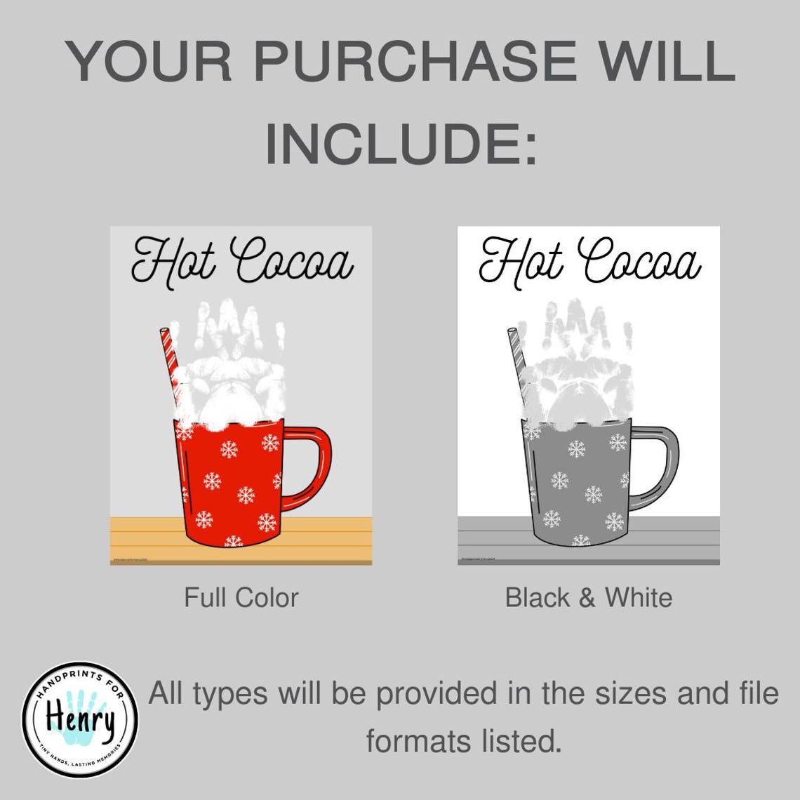 Hot Chocolate Christmas Handprint Art Craft Activity for Toddlers ...