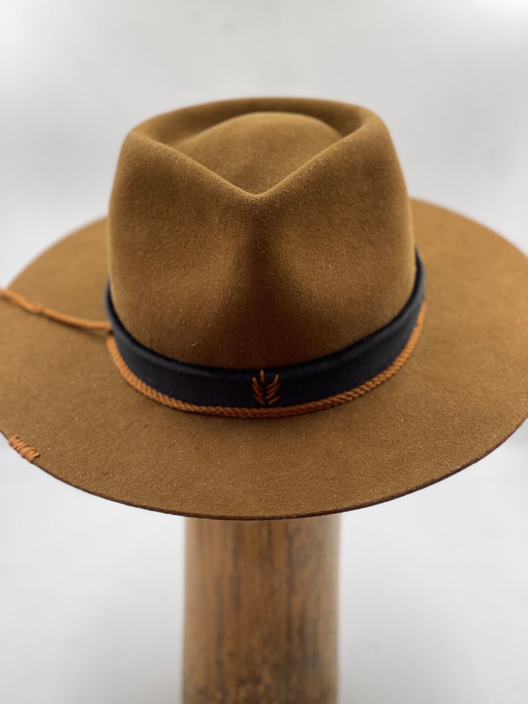 Boho Premium Wool Tan Brown Hat - Etsy