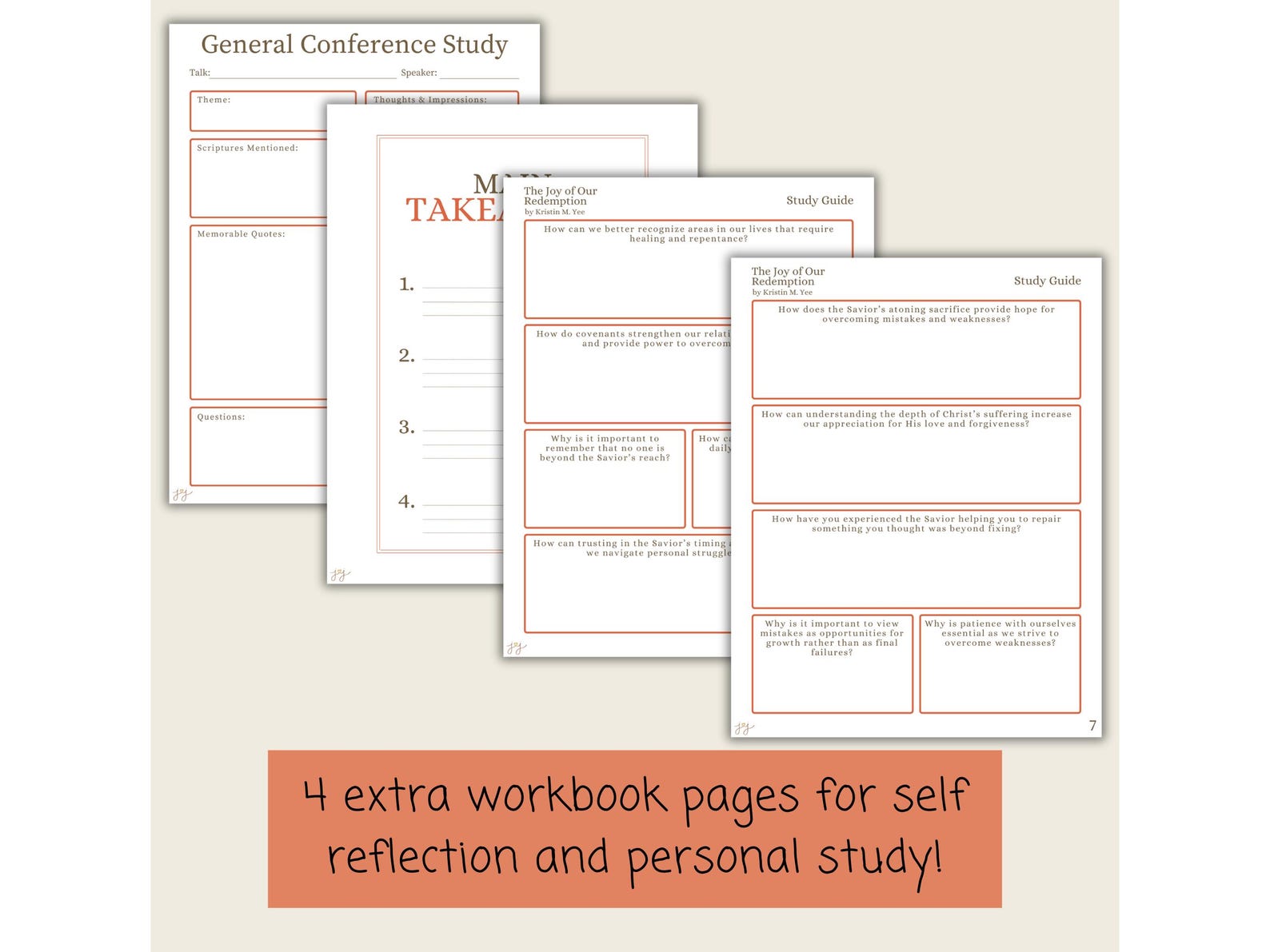 The Joy of Our Redemption - Kristin M. Yee, Lesson Outline, Study Guide ...