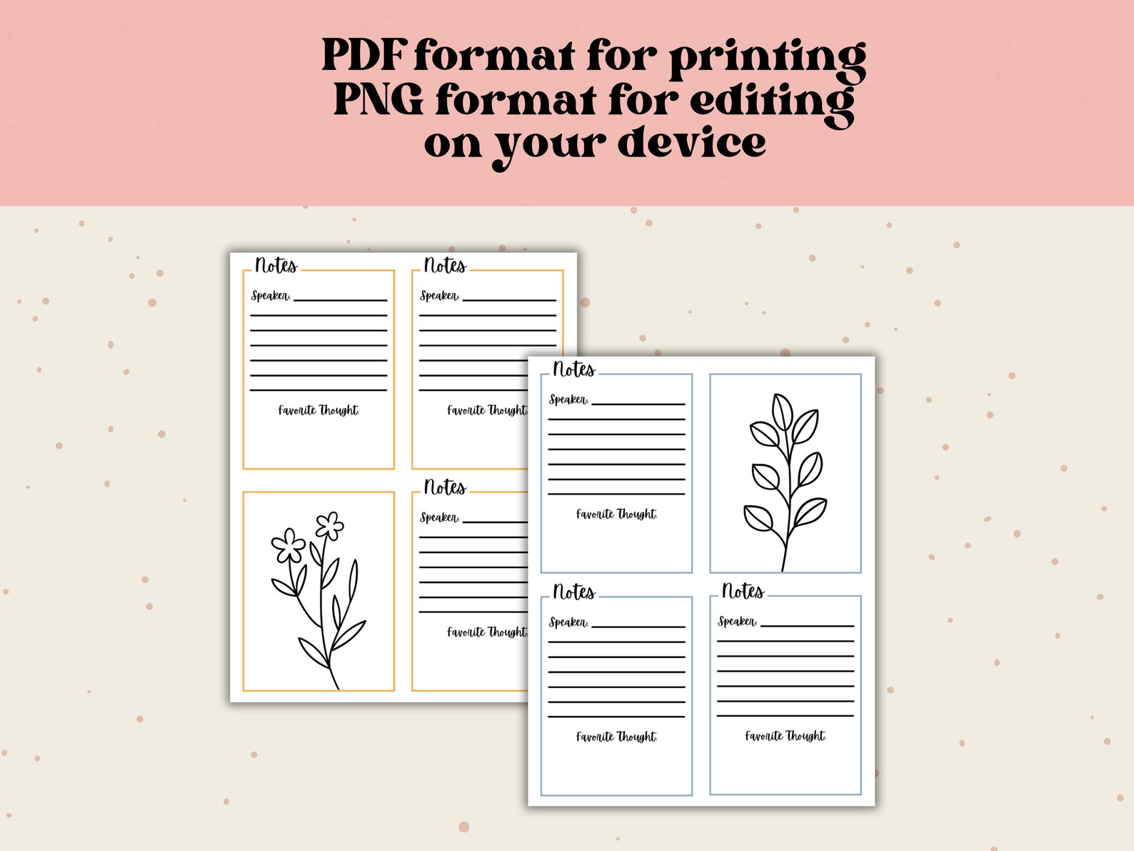 April 2024 General Conference Journal, General Conference Notebook for ...