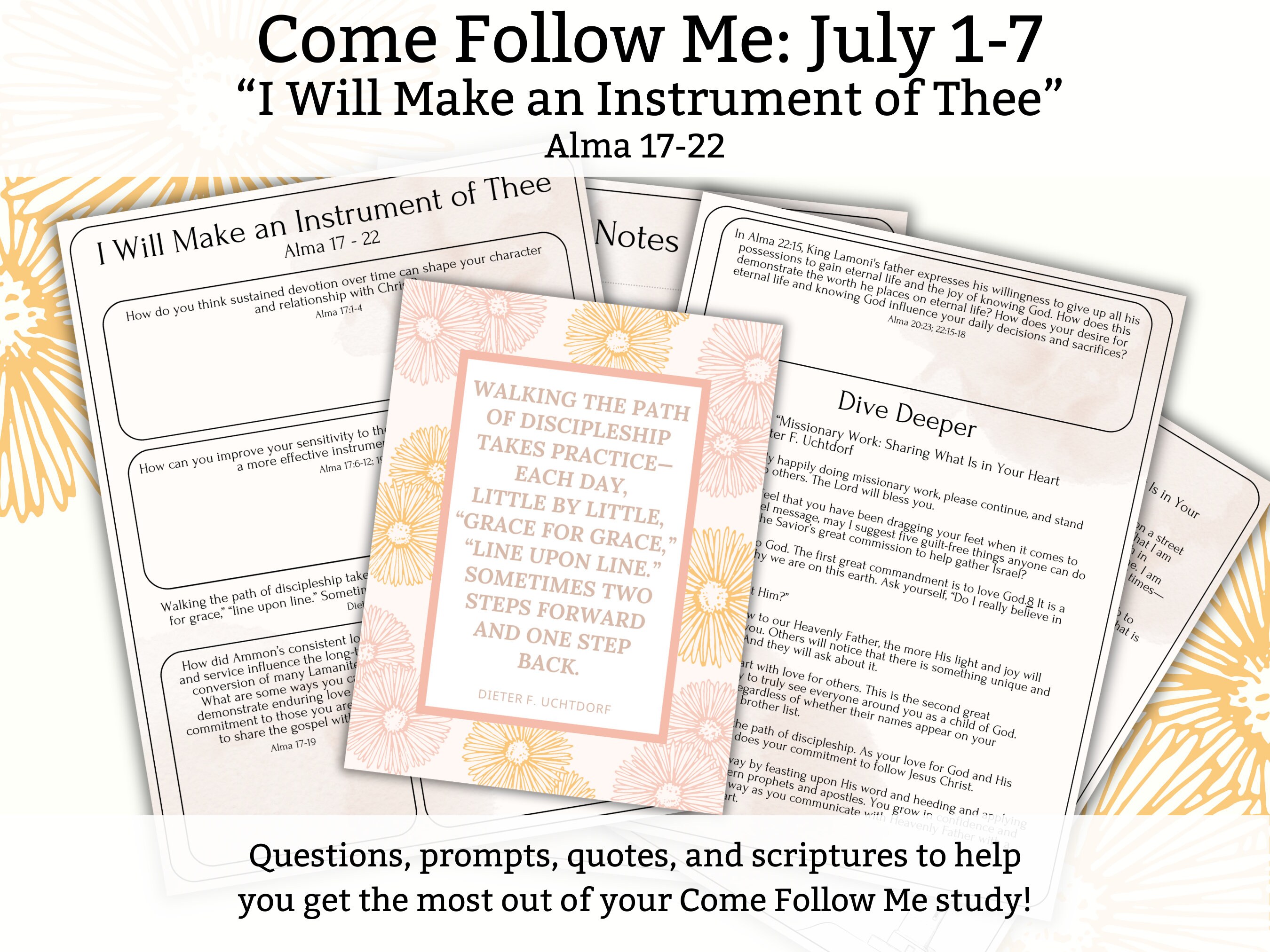 I Will Make an Instrument of Thee, Come Follow Me, July 7, Lesson ...