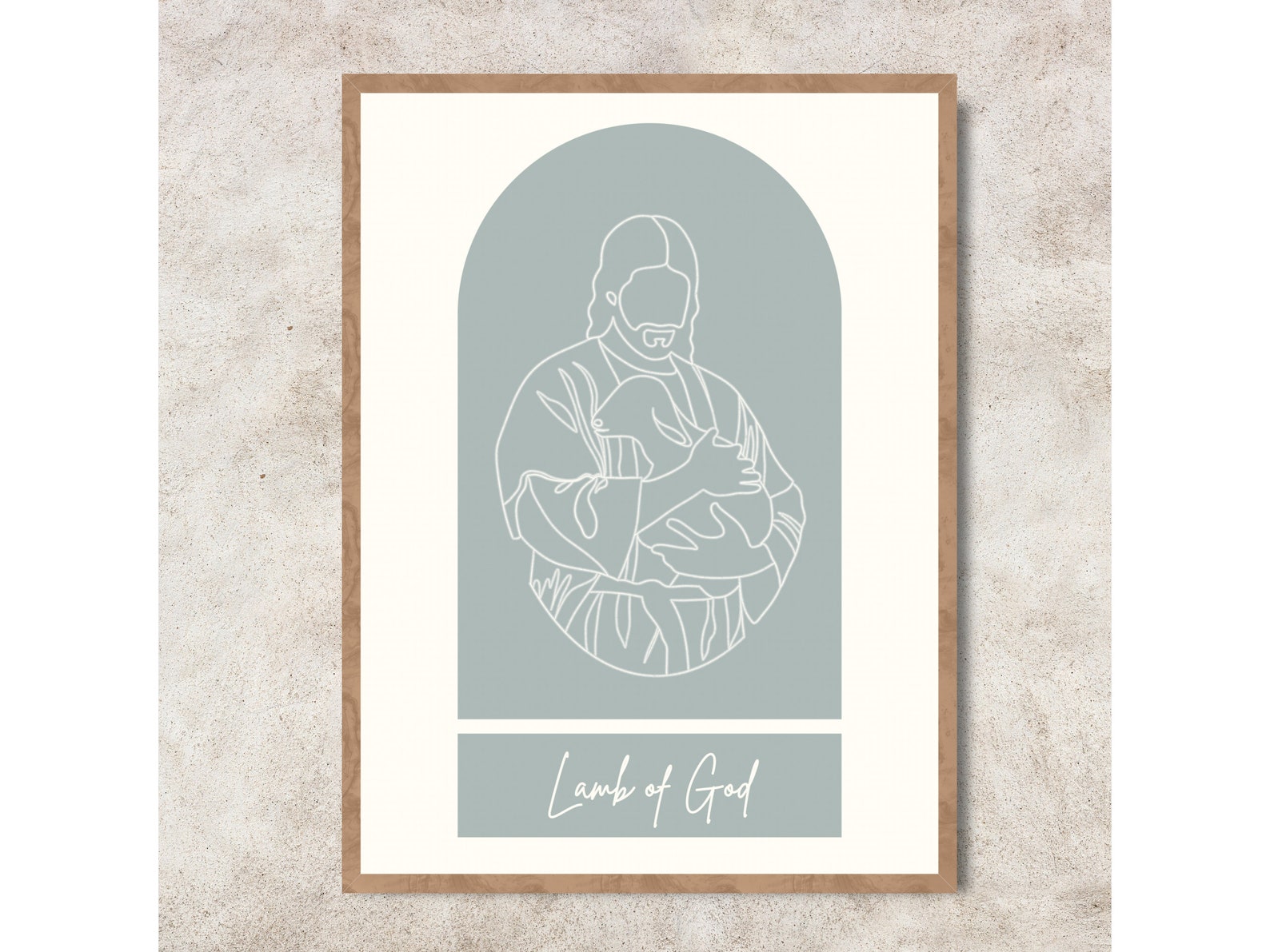 Jesus Christ Line Art, Jesus Minimalist, Christian Wall Art Printable ...
