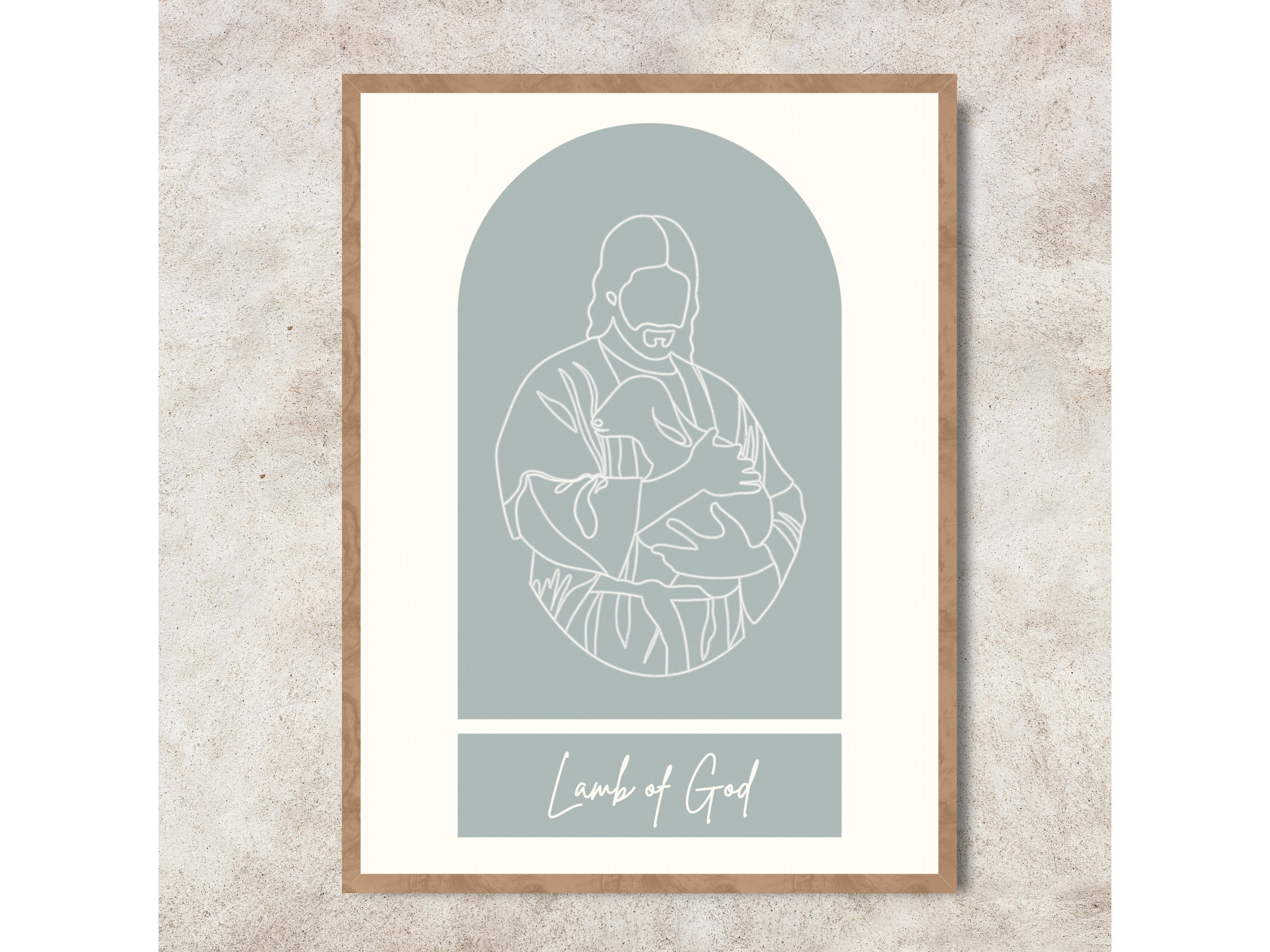 Jesus Christ Line Art, Jesus Minimalist, Christian Wall Art Printable ...