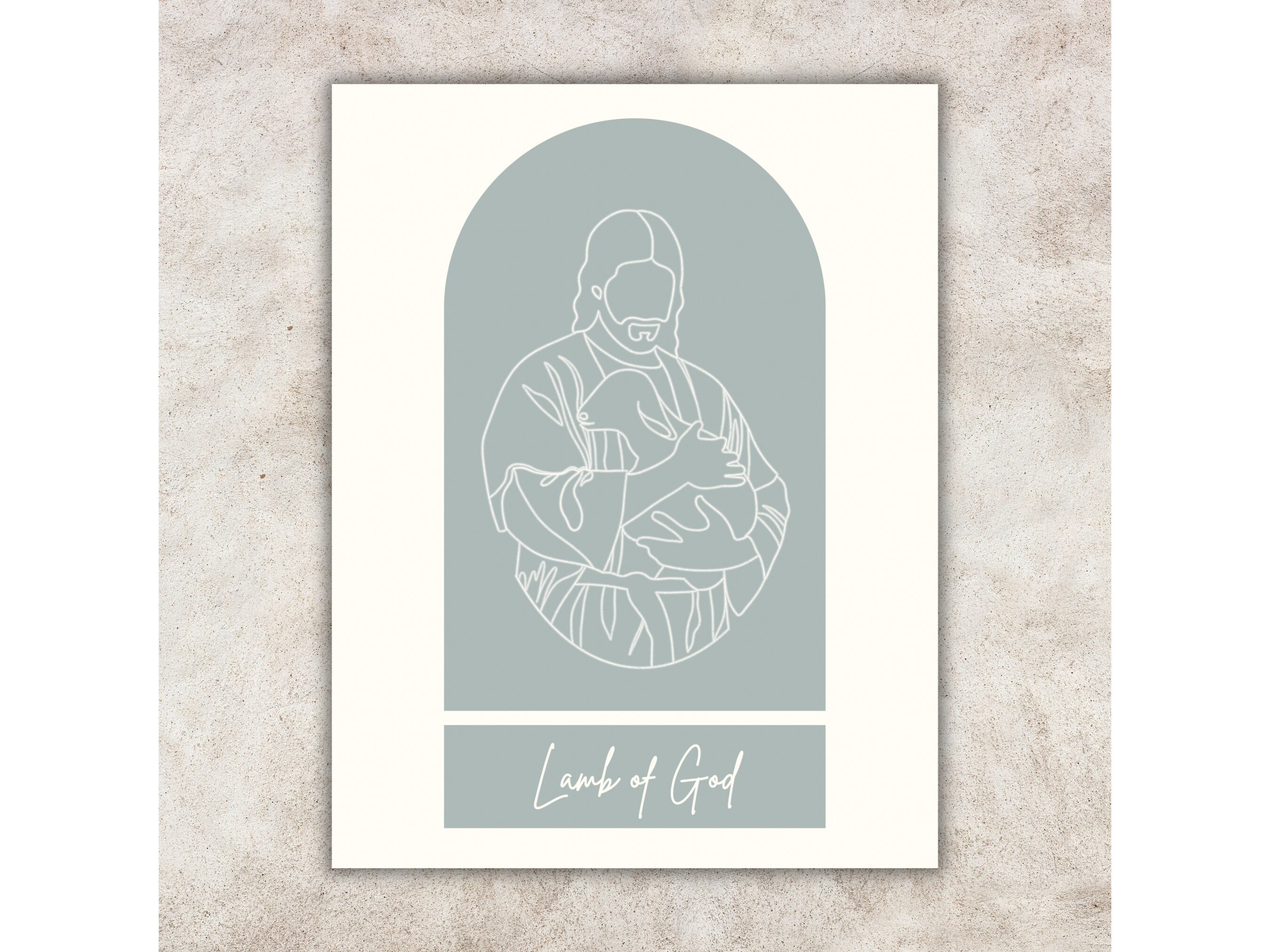 Jesus Christ Line Art, Jesus Minimalist, Christian Wall Art Printable ...