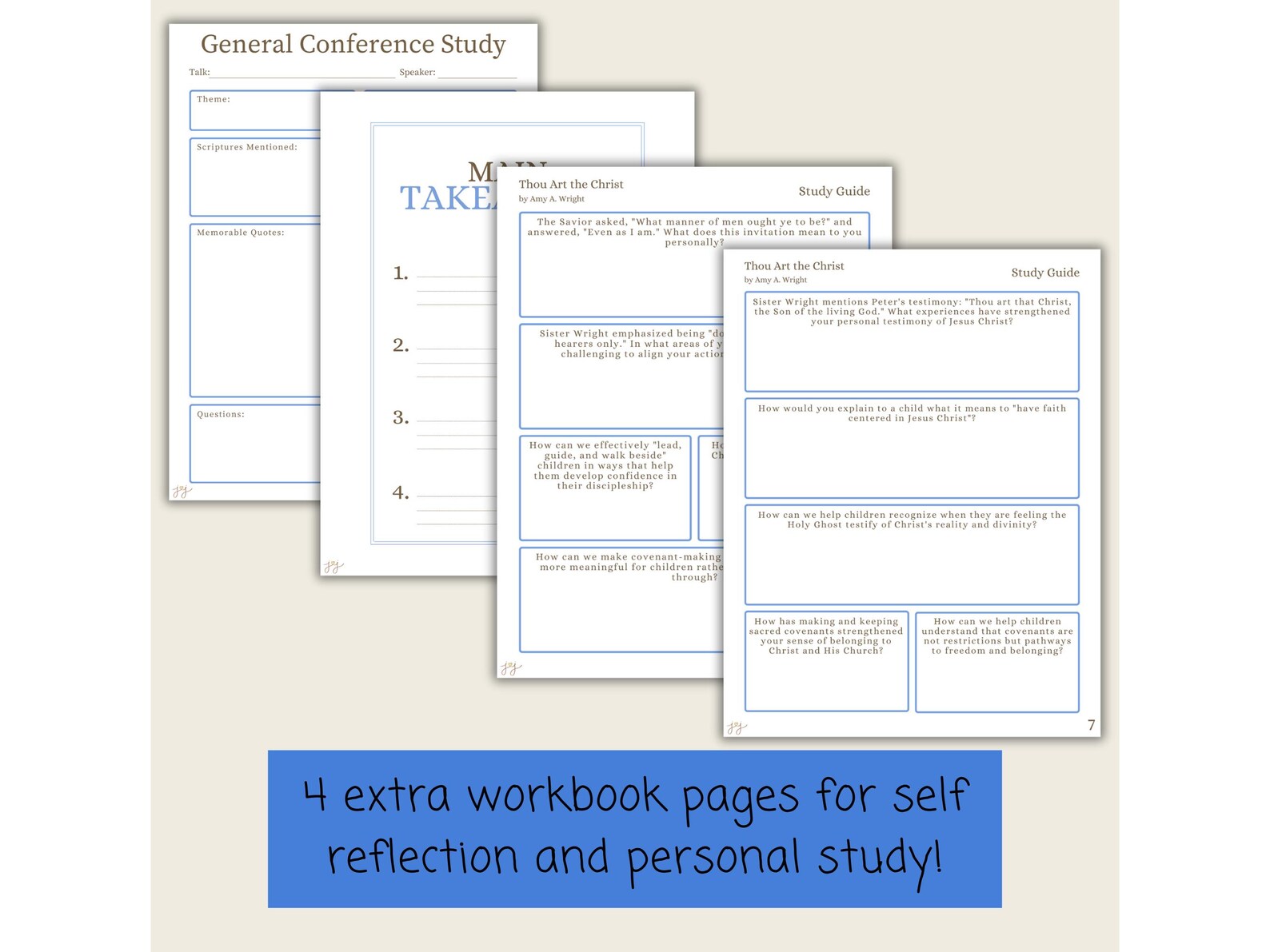 Thou Art the Christ - Amy A. Wright, Lesson Outline, Study Guide ...