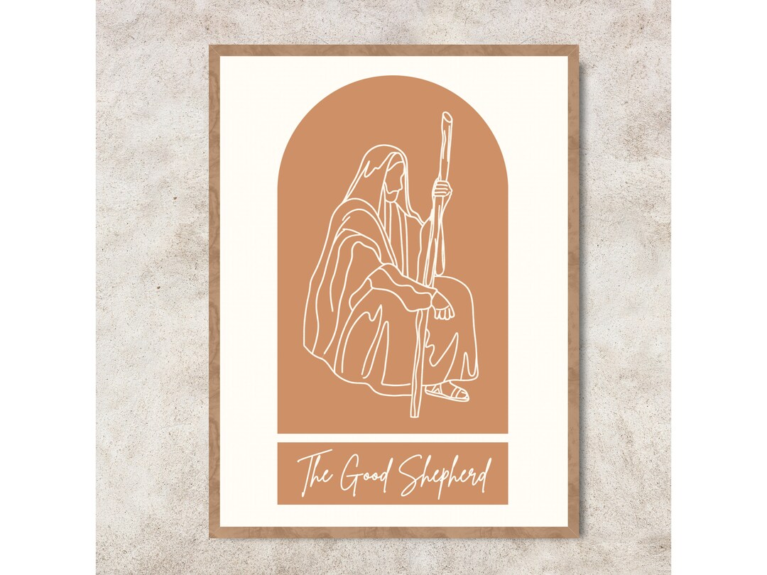 Jesus Christ Line Art, Jesus Minimalist, Christian Wall Art Printable ...