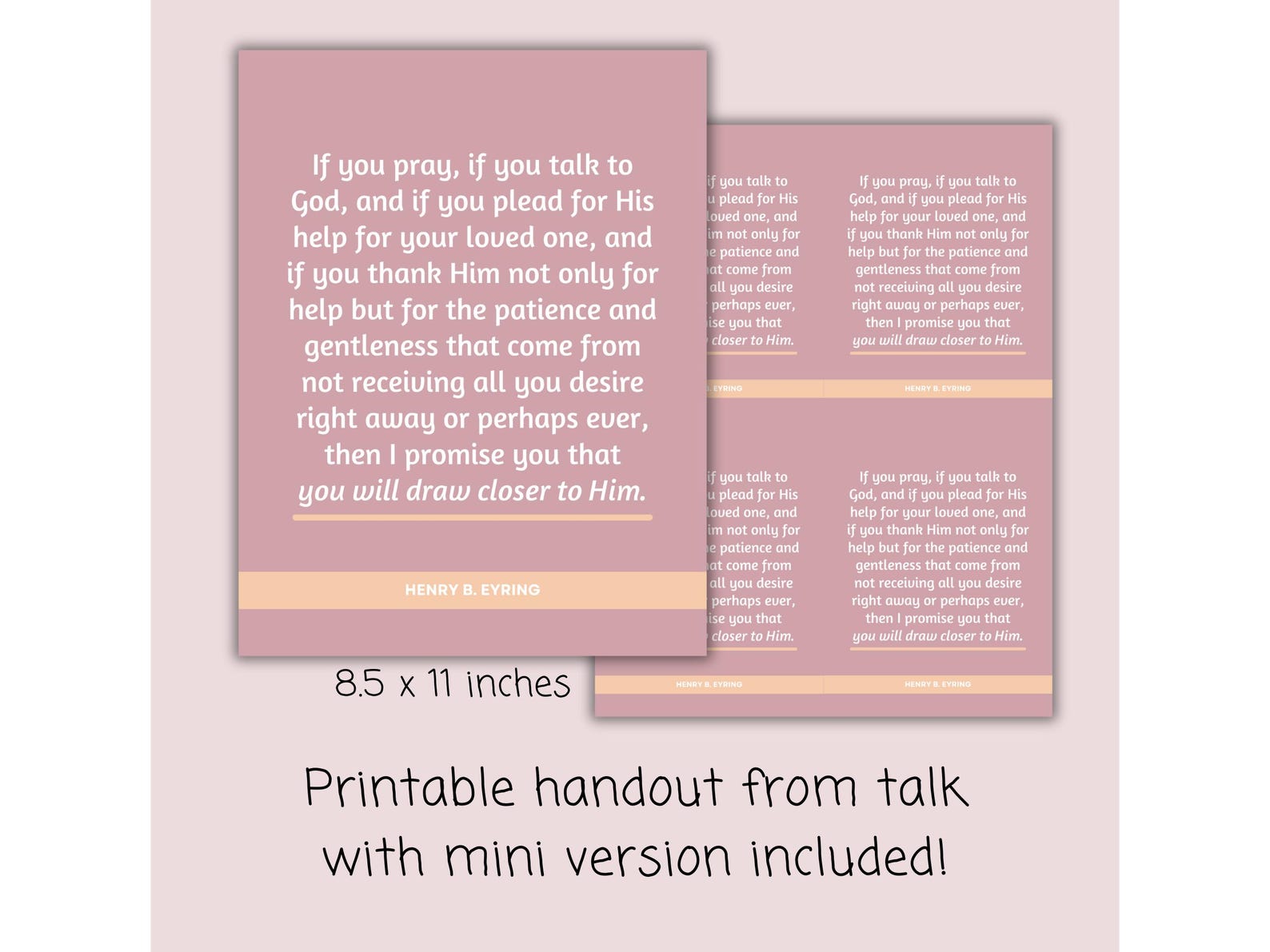 Simple is the Doctrine of Jesus Christ - Henry B. Eyring, Lesson ...