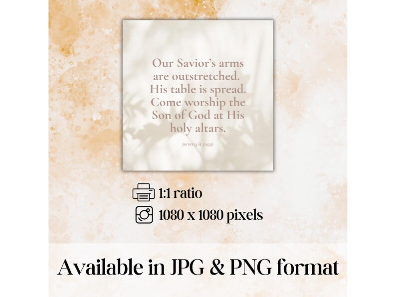 General Conference October 2025 Quotes, 33 Quotes, Handout, Ministering ...