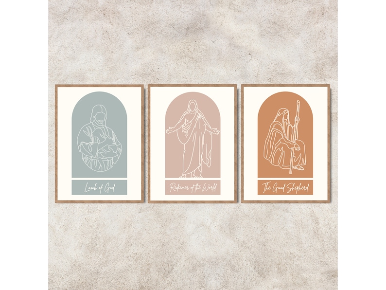 Jesus Christ Line Art, Jesus Minimalist, Christian Wall Art Printable ...