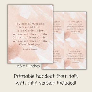 Welcome to the Church of Joy - Patrick Kearon, Lesson Outline, Study ...