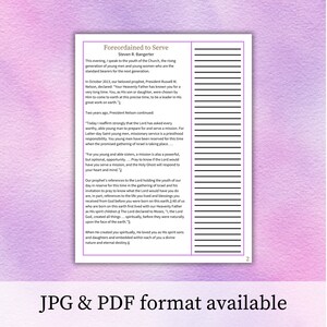 Foreordained to Serve - Steven R. Bangerter, Journal Edition Packet ...