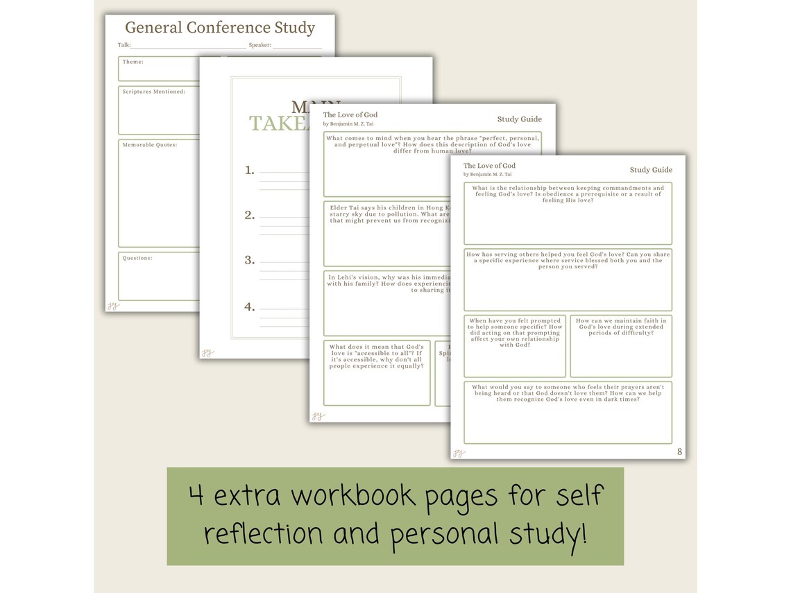 The Love of God - Benjamin M. Z. Tai, Study Guide, Lesson Help, Lesson ...