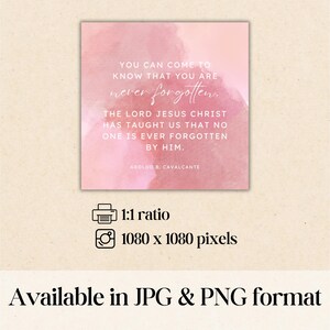 October 2024 General Conference Quotes, 34 Quotes, Handout, Ministering ...