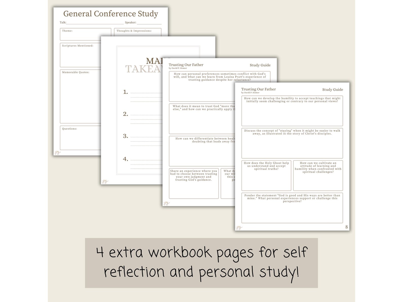Trusting Our Father - David P. Homer, Lesson Outline, Study Guide ...