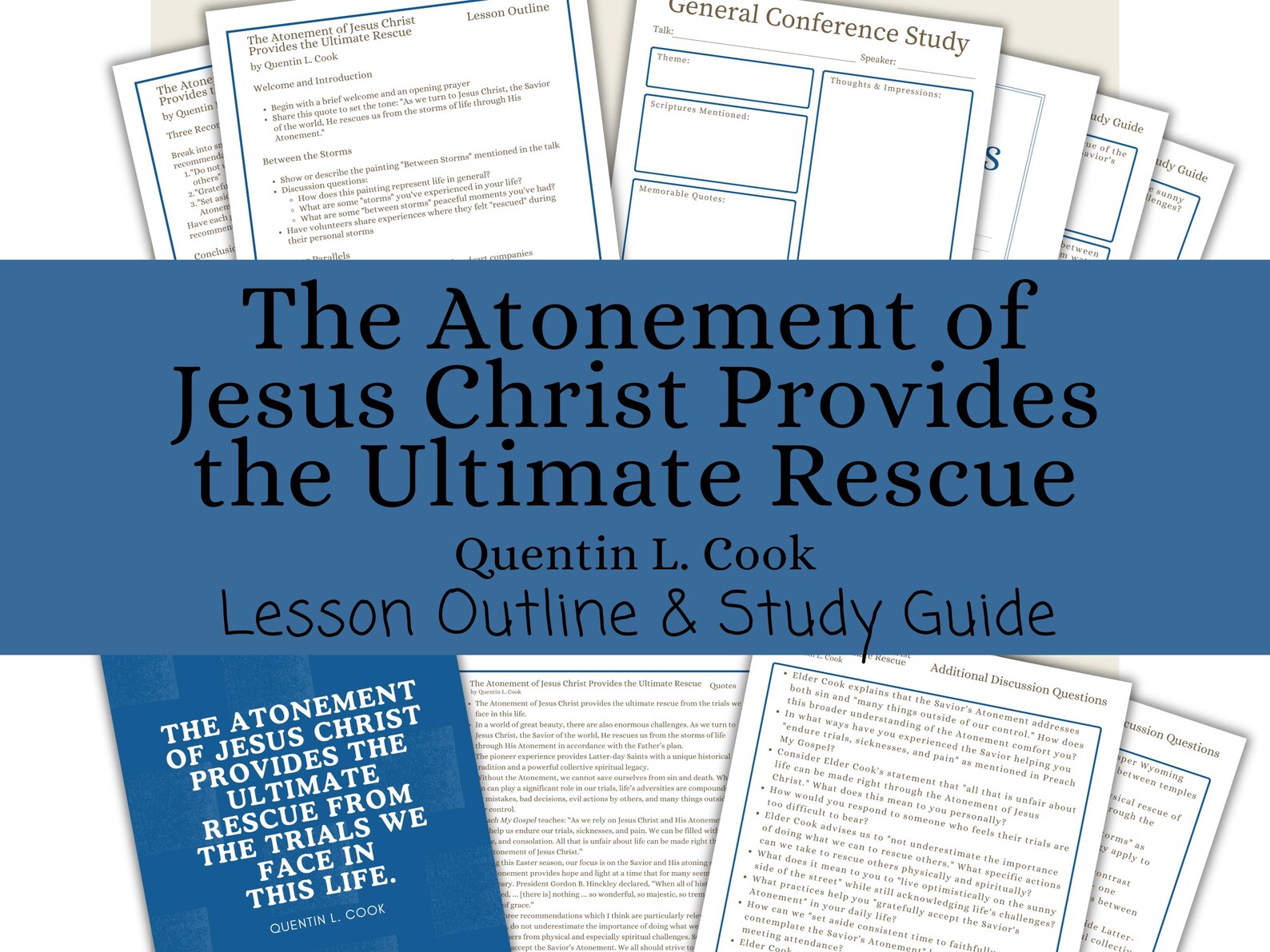 The Atonement of Jesus Christ Provides the Ultimate Rescue - Quentin L ...