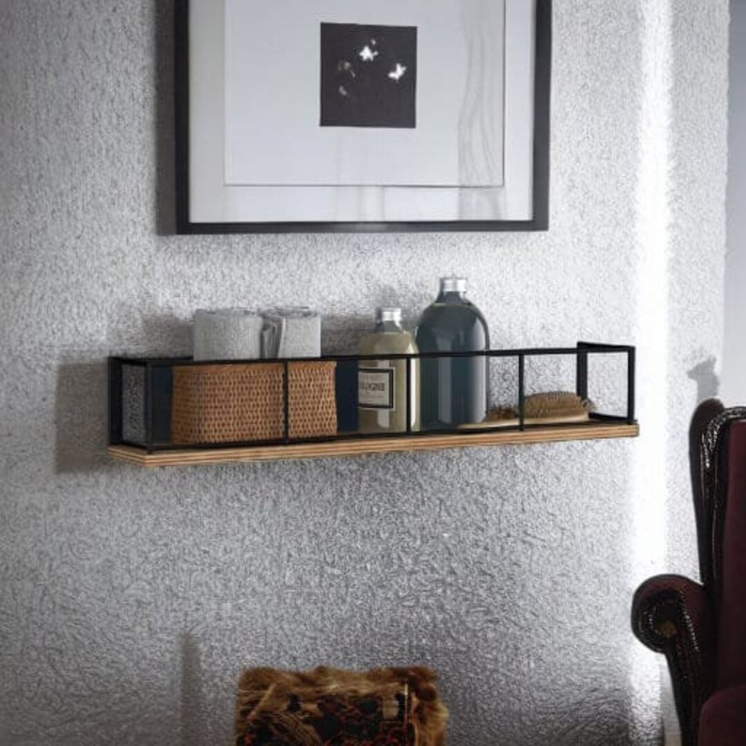 Rustic Wood Shelving Modern Wall Racks Custom Wooden Shelves Floating ...