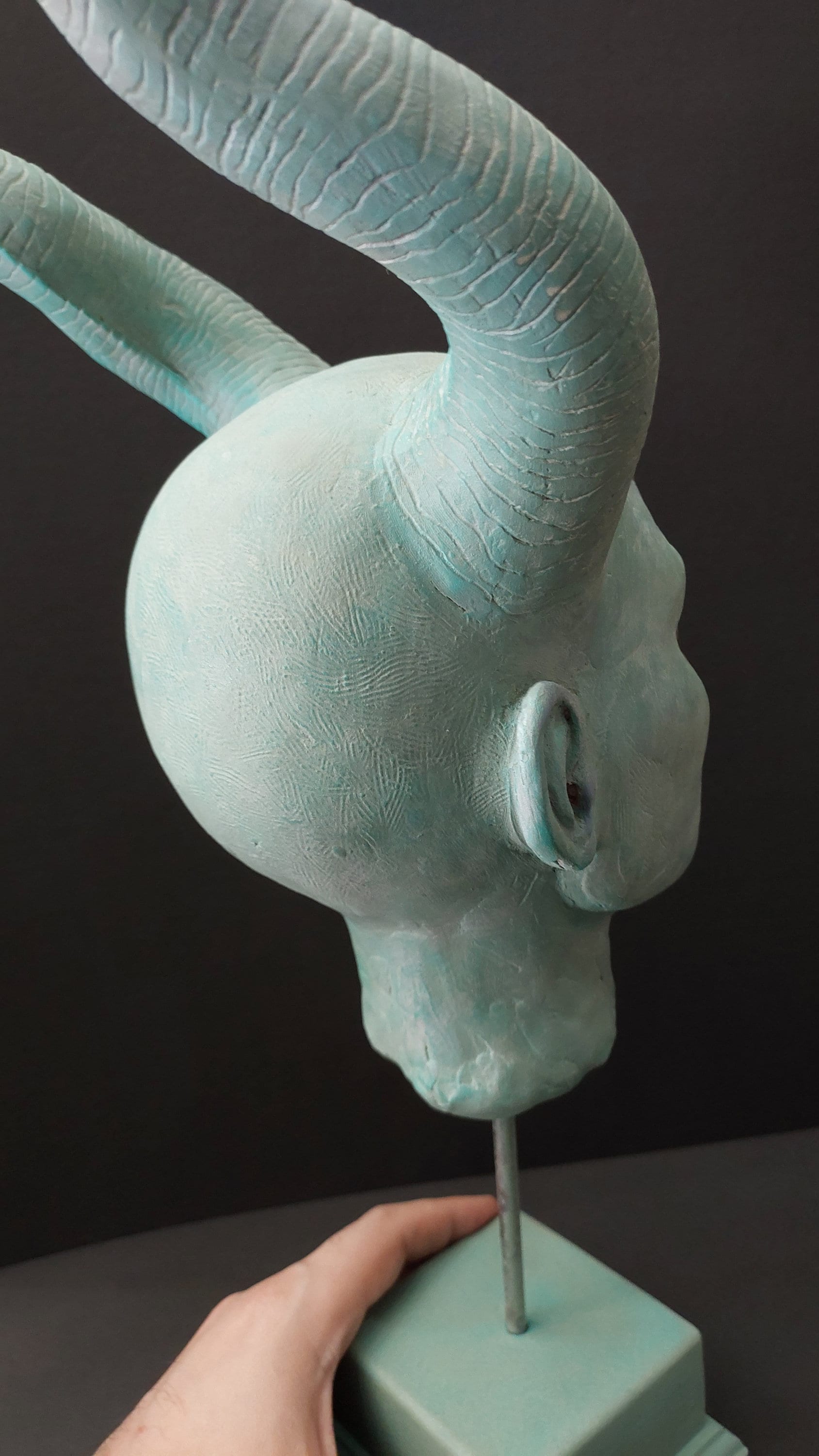 Lilith Bust Statue, Devil Horns, Jewish, Decorative Objects, Sculpture ...