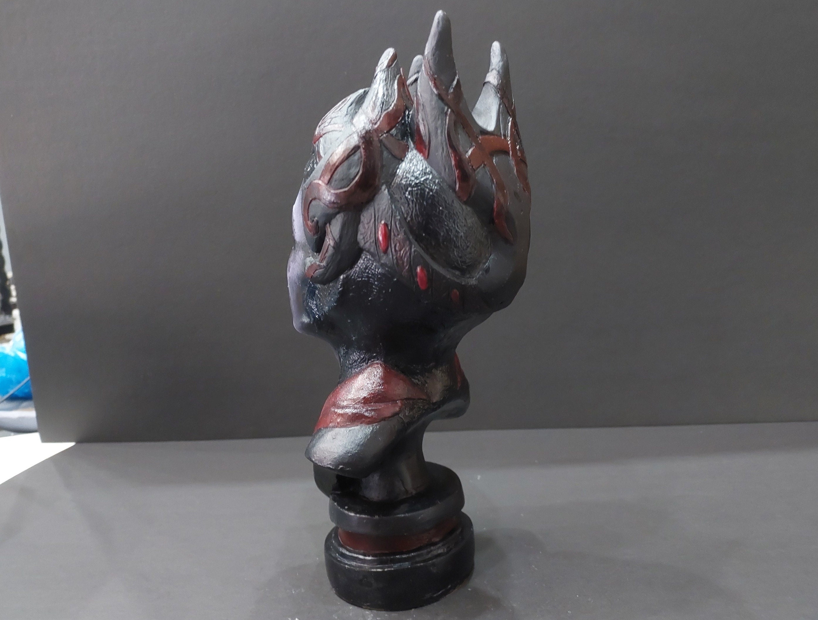 Gothic Fantastic Devilish Female Bust Witch Wizard Darkness Magic ...