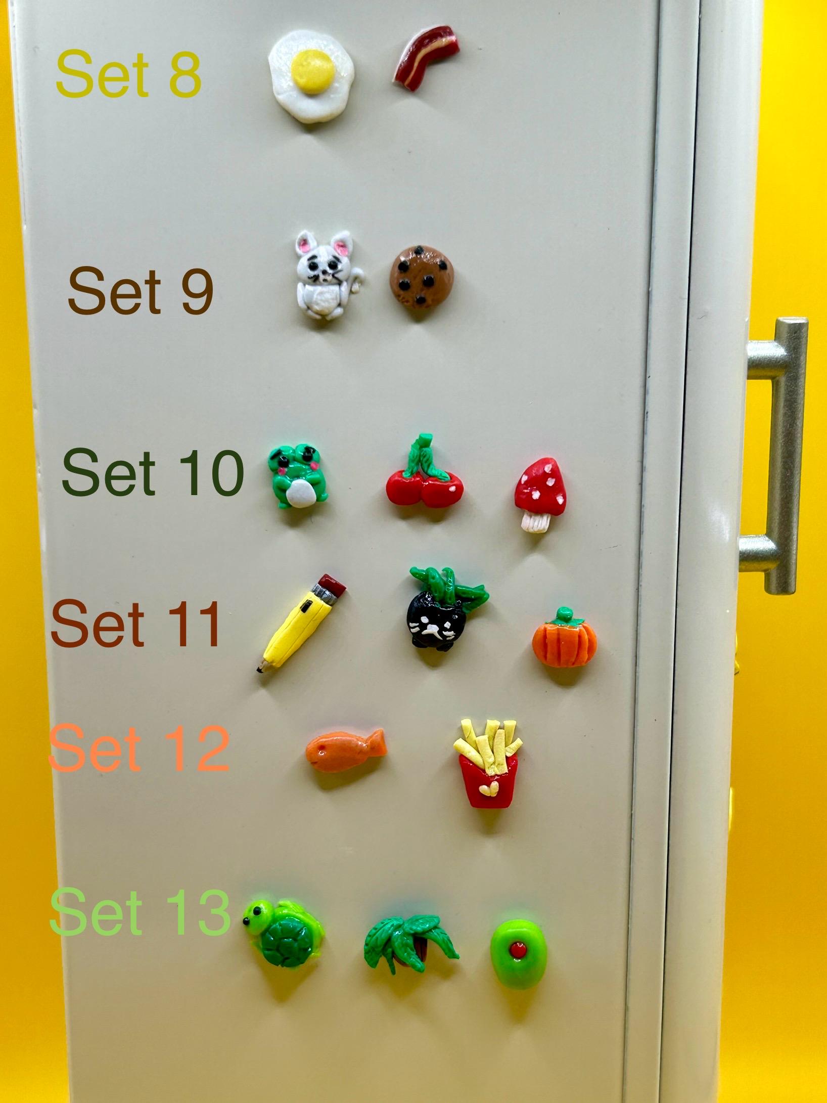Miniature Fridge Magnets - Etsy