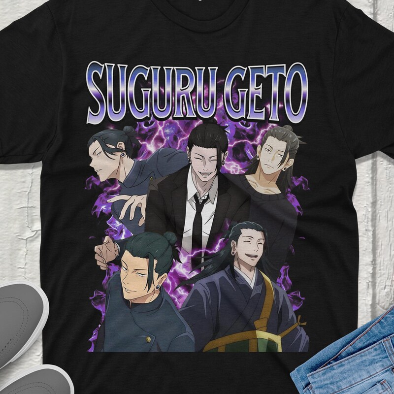 Anime Shirts Suguru Geto - Etsy