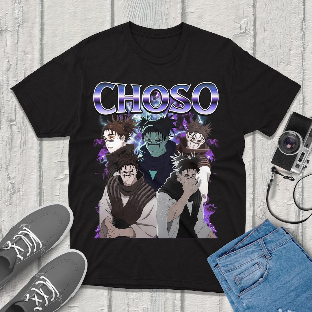 Choso Jujutsu Kaisen T-shirt Vintage Streetwear Premium Quality Apparel ...