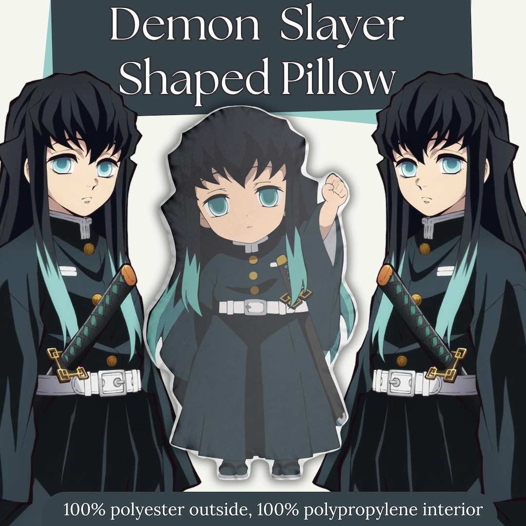 Muichiro Tokito Kimetsu No Yaiba Demon Slayer Shaped Pillow Cute Anime ...