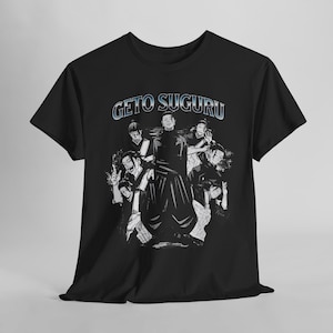 Geto Suguru Jujutsu Kaisen T-shirt Vintage Streetwear Premium Quality ...
