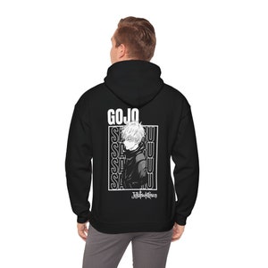 Gojo Satoru Jujutsu Kaisen Hoodie Anime Sweatshirt Trendy Manga ...