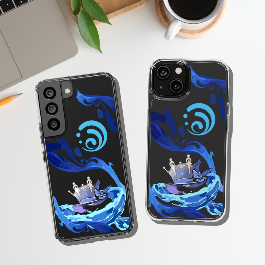 Furina Genshin Impact Aesthetic Phone Clear Case Design for iPhone 16 ...