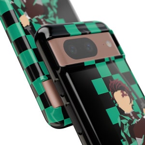 Tanjiro Kamado Demon Slayer Kimetsu No Yaiba Tough Phone Case iPhone 15 ...