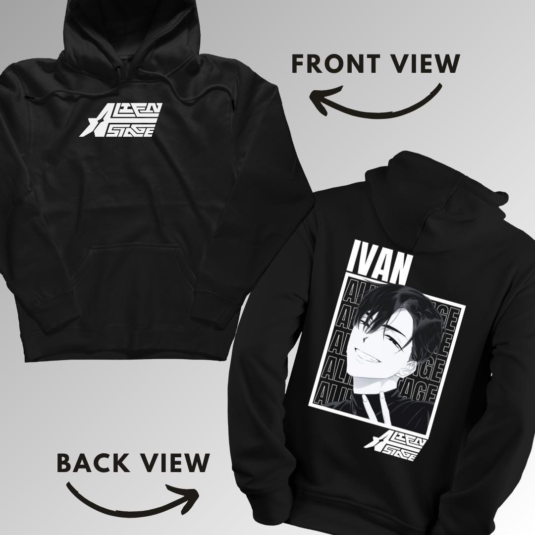 Ivan Alien Stage Unisex Hoodie Vintage Streetwear Hooded Sweatshirt ...