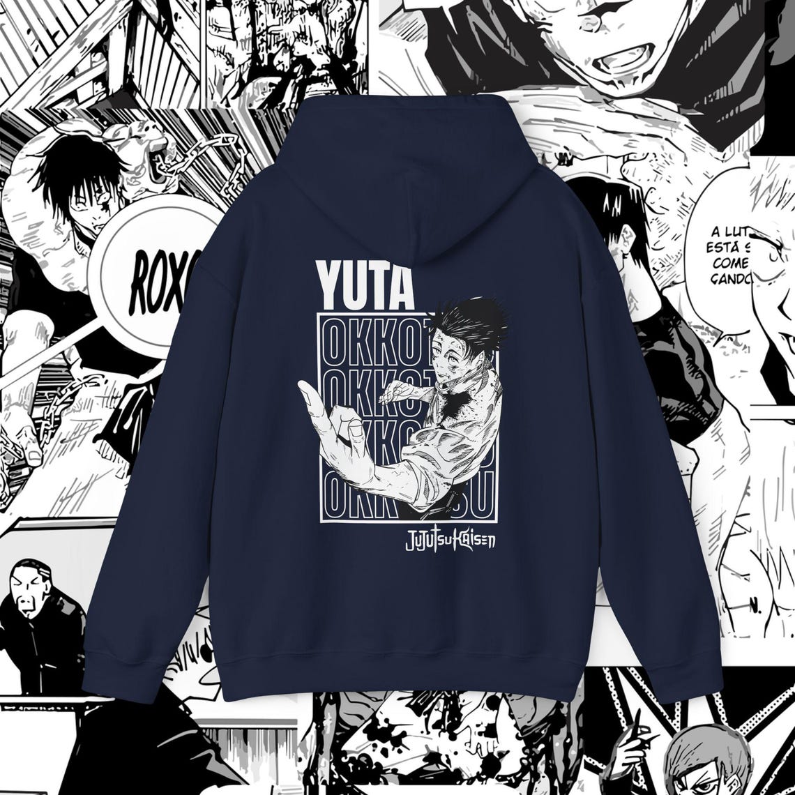 Yuta Okkotsu Jujutsu Kaisen Hoodie Anime Sweatshirt Trendy Manga ...