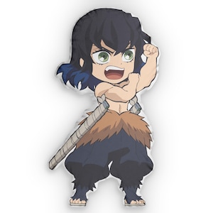 Inosuke Hashibira Kimetsu No Yaiba Demon Slayer Shaped Pillow Cute ...