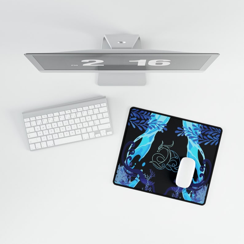 Neuvillette Genshin Impact Desk Mat: Perfect for Gamers & Fans ...