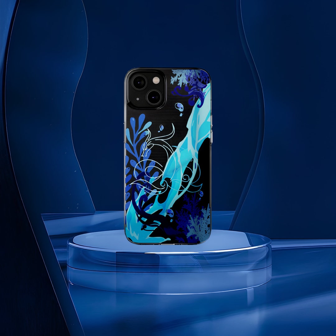 Genshin Impact Neuvillette Phone Case Aesthetic Design iPhone 14 ...