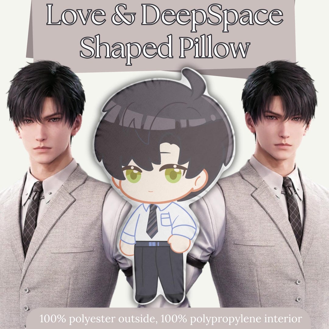 Zayne Love and Deepspace Shaped Pillows Lads Cute Anime Pillow Plushie ...