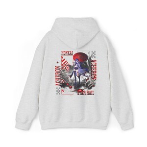 Acheron Themed Honkai Star Rail Unisex Hoodie, Hooded Sweatshirt, Anime ...