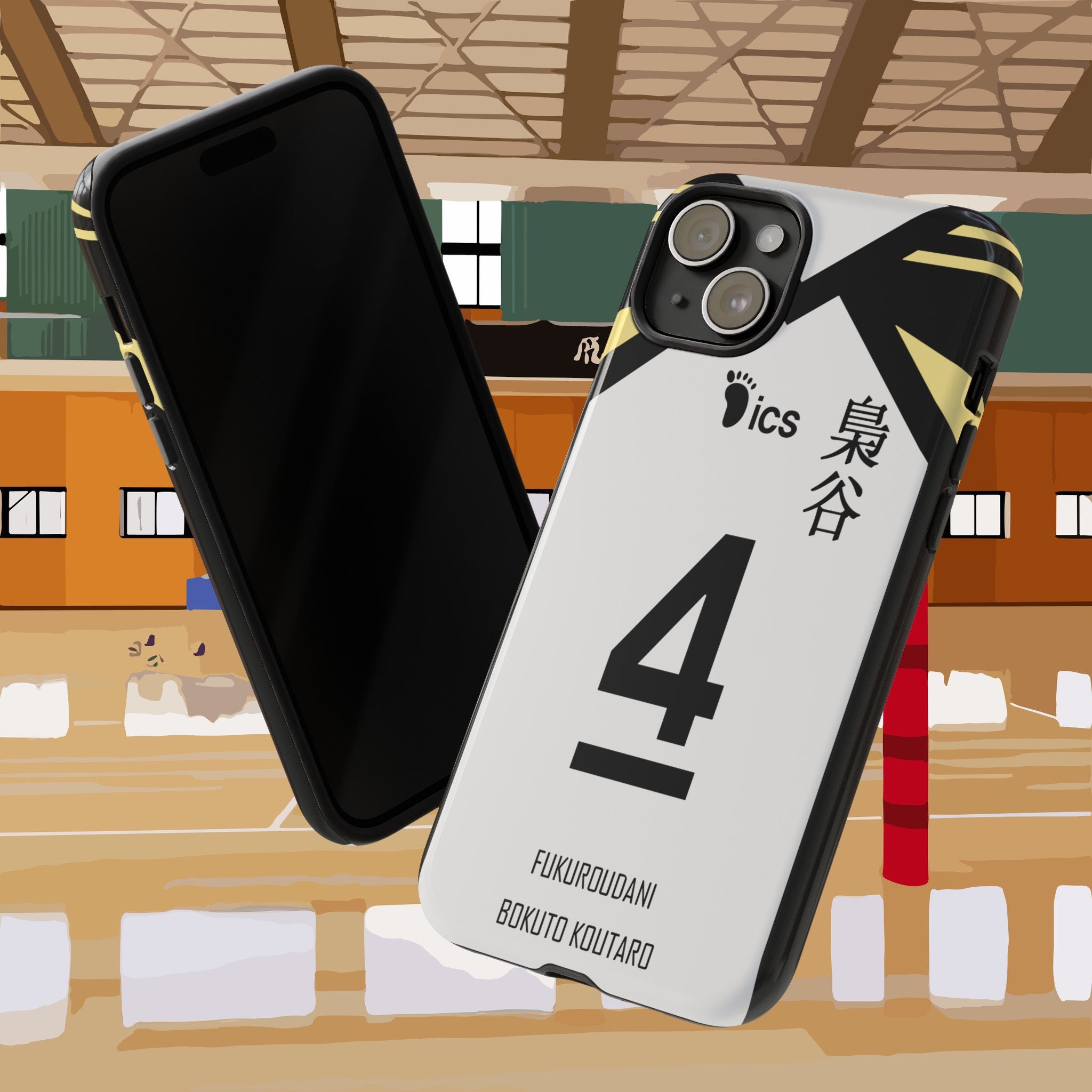 Bokuto Koutaro Haikyuu Phone Case, Anime Style Phone Cover - Etsy